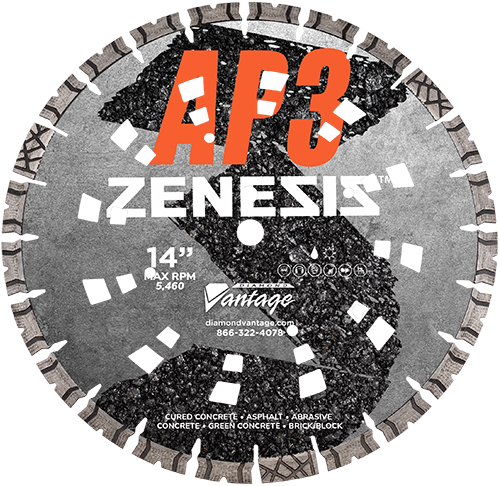 ZENESIS Technology | Diamond Blade and Core Bit | Diamond Vantage